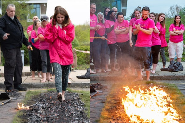 Brain Tumour Research team fires up fundraising efforts