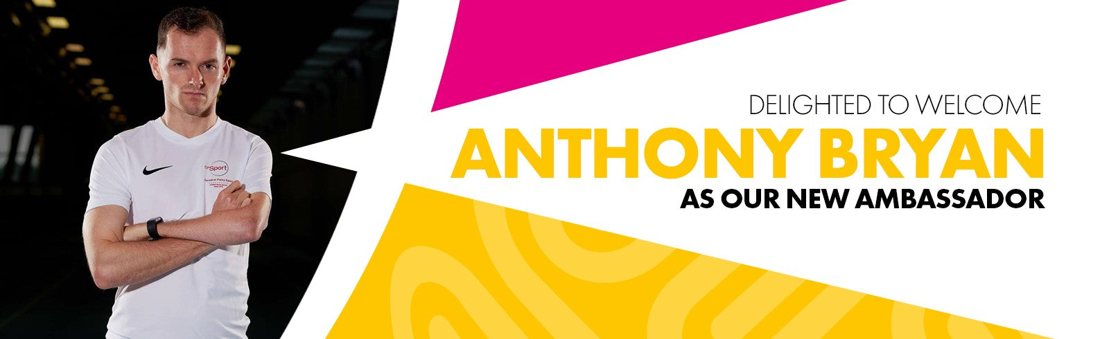 Para-athlete Anthony Bryan announced as Ambassador – Brain Tumour Research