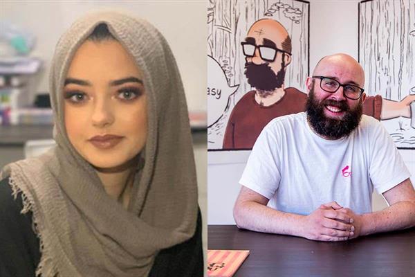 The Queen, Amani and Gordon Shaw – Brain Tumour Research