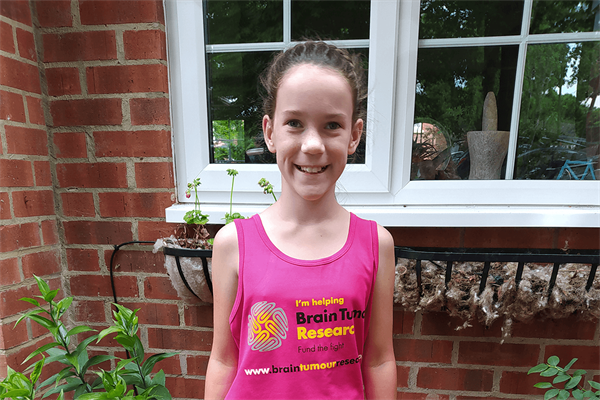 Ambitious Ava’s marathon triumph in memory of uncle – Brain Tumour Research