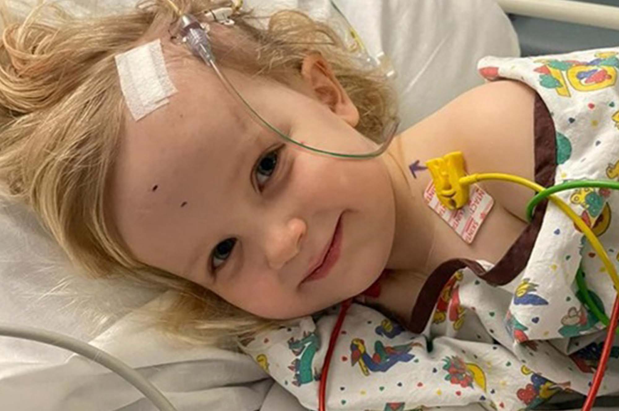 Young patient’s family to lead Walk of Hope – Brain Tumour Research