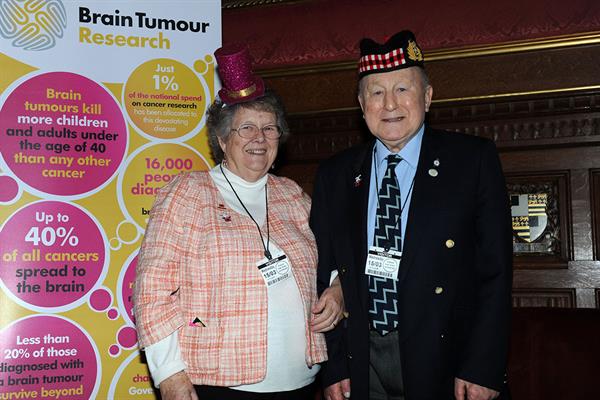 Honour for Brain Tumour Research Life President