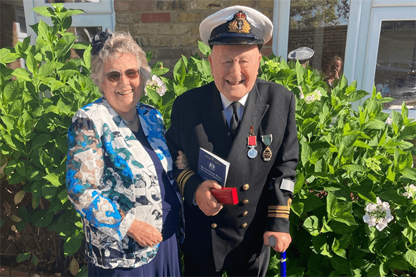 Life President invested with British Empire Medal – Brain Tumour Research