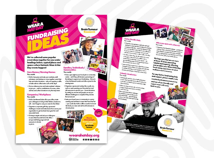 Wear A Hat Day Digital Fundraising Pack | Brain Tumour Research