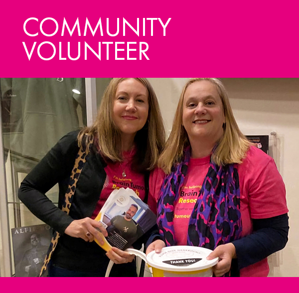 Volunteer for Us | Make a Difference – Brain Tumour Research