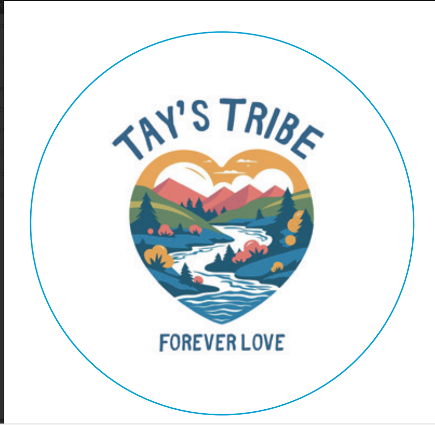 Tay's Tribe Logo Stickers – Brain Tumour Research