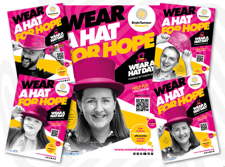 Wear A Hat Day Digital Fundraising Pack – Brain Tumour Research