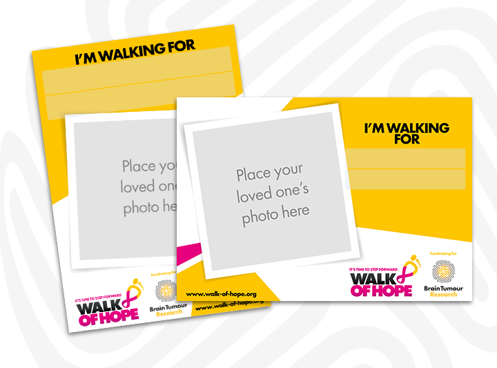 Walk of Hope Digital Fundraising Pack | Brain Tumour Research